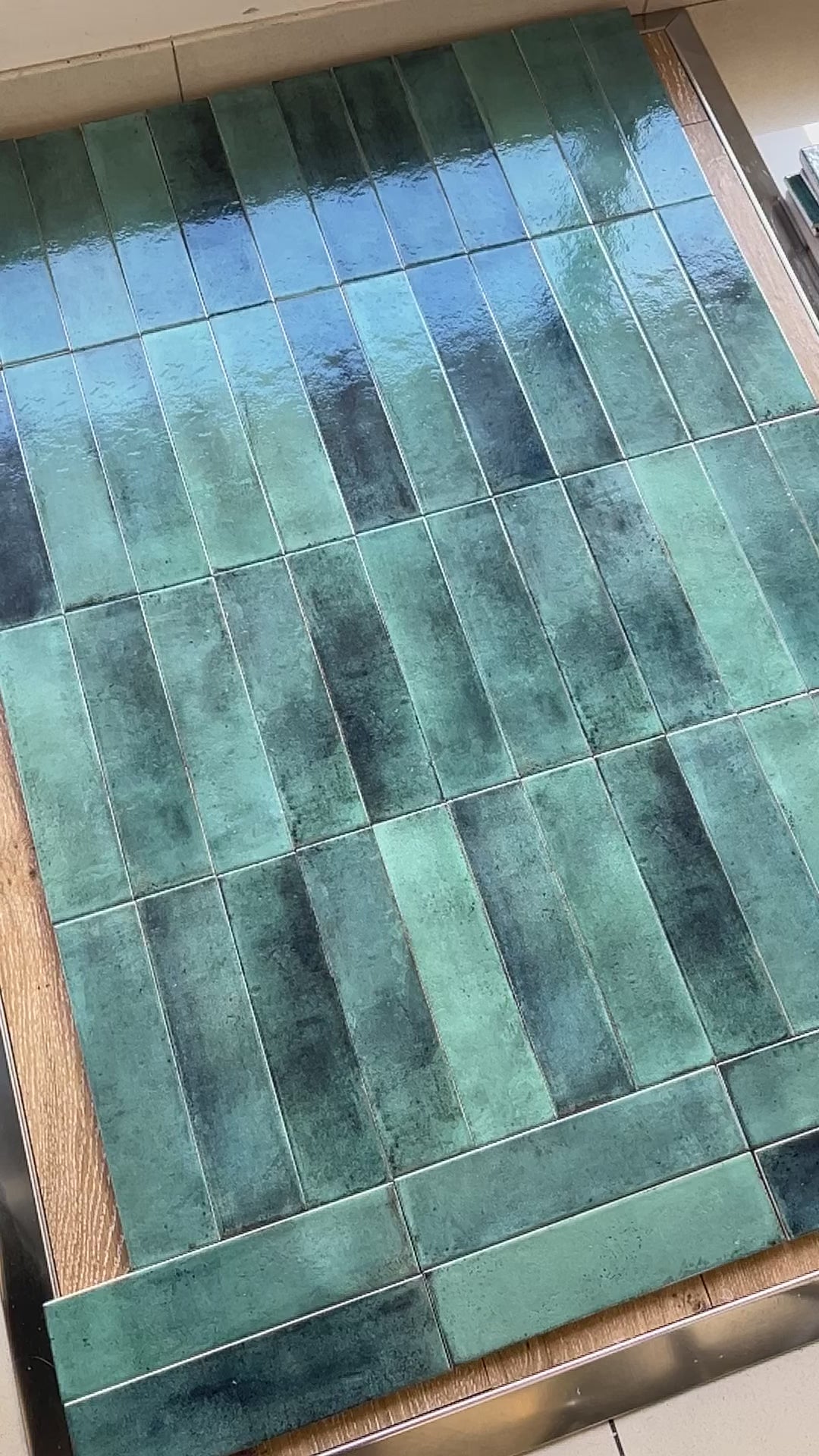 75x300 MUSSA GREEN BRILLO – trendceramics