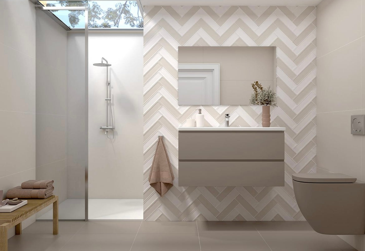 100x400 HAMPTON IVORY GLOSS – trendceramics